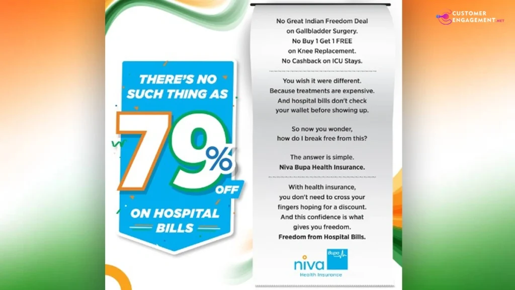 Niva Bupa ‘No Freedom Sale’ Independence Day Campaign | Customer Engagement